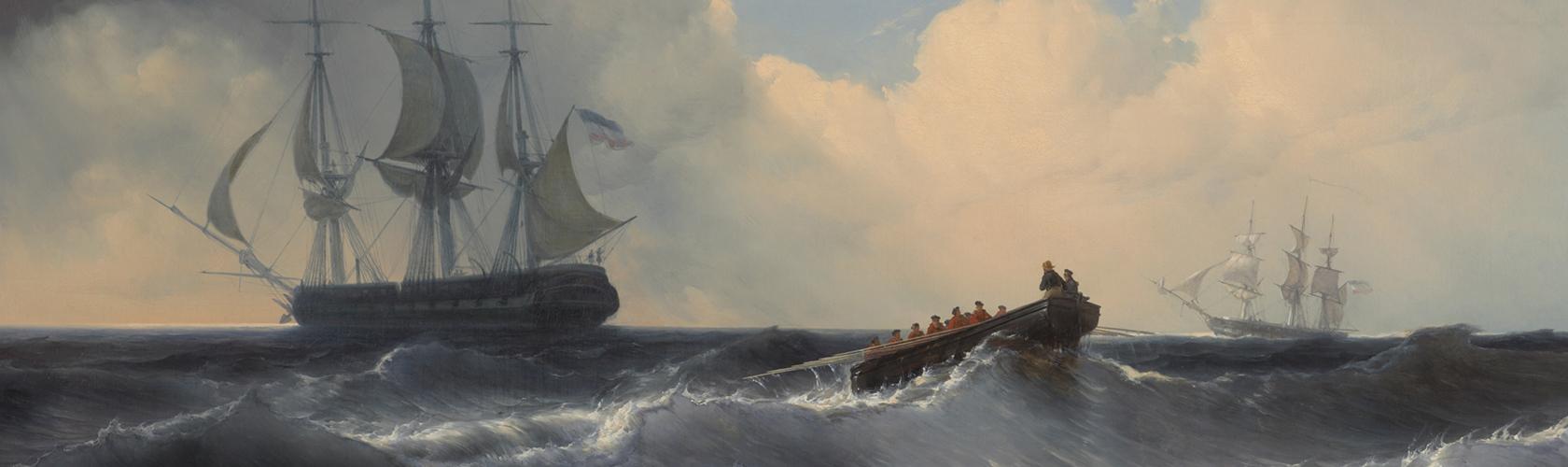 Storm op zee! | Het Scheepvaartmuseum