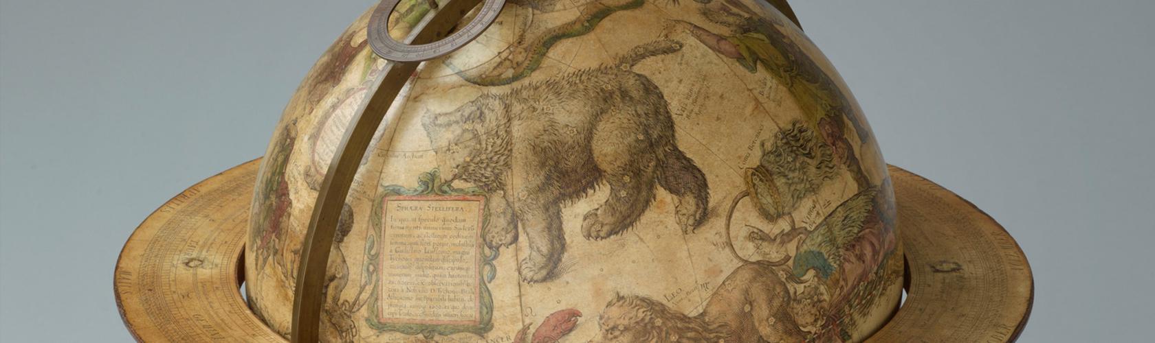 Hemelglobe van Jodocus Hondius | Het Scheepvaartmuseum